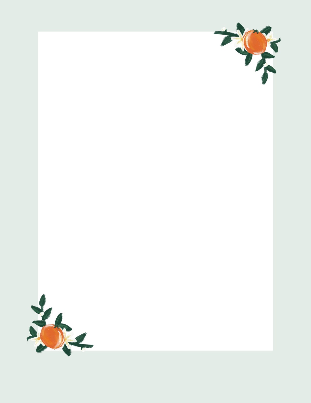 Unlined Letter Writing Paper Bundle - Digital Download - Etsy