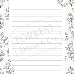 Letter Writing Paper Bundle - Digital Download - Etsy
