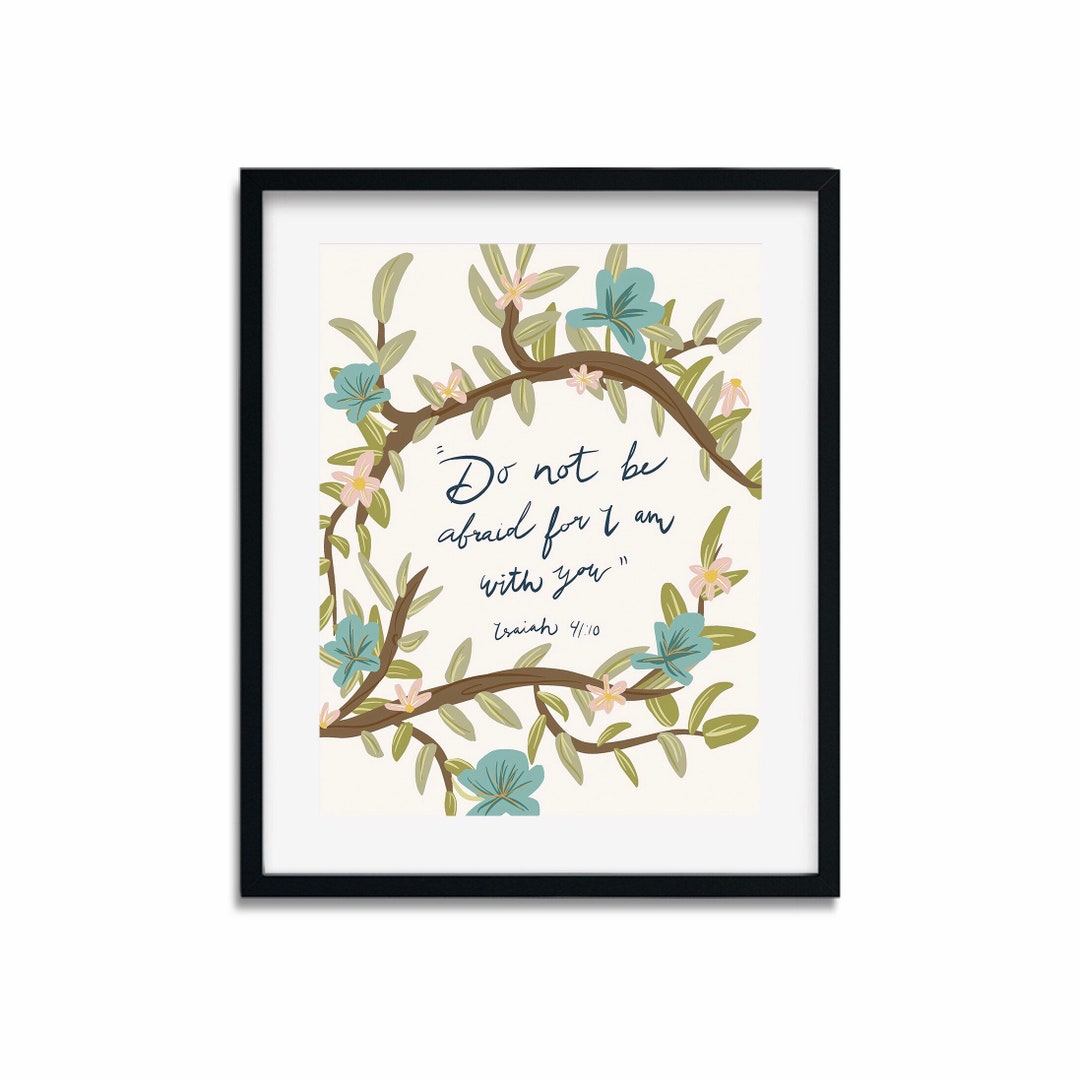 Do Not Be Afraid Art Print - Etsy