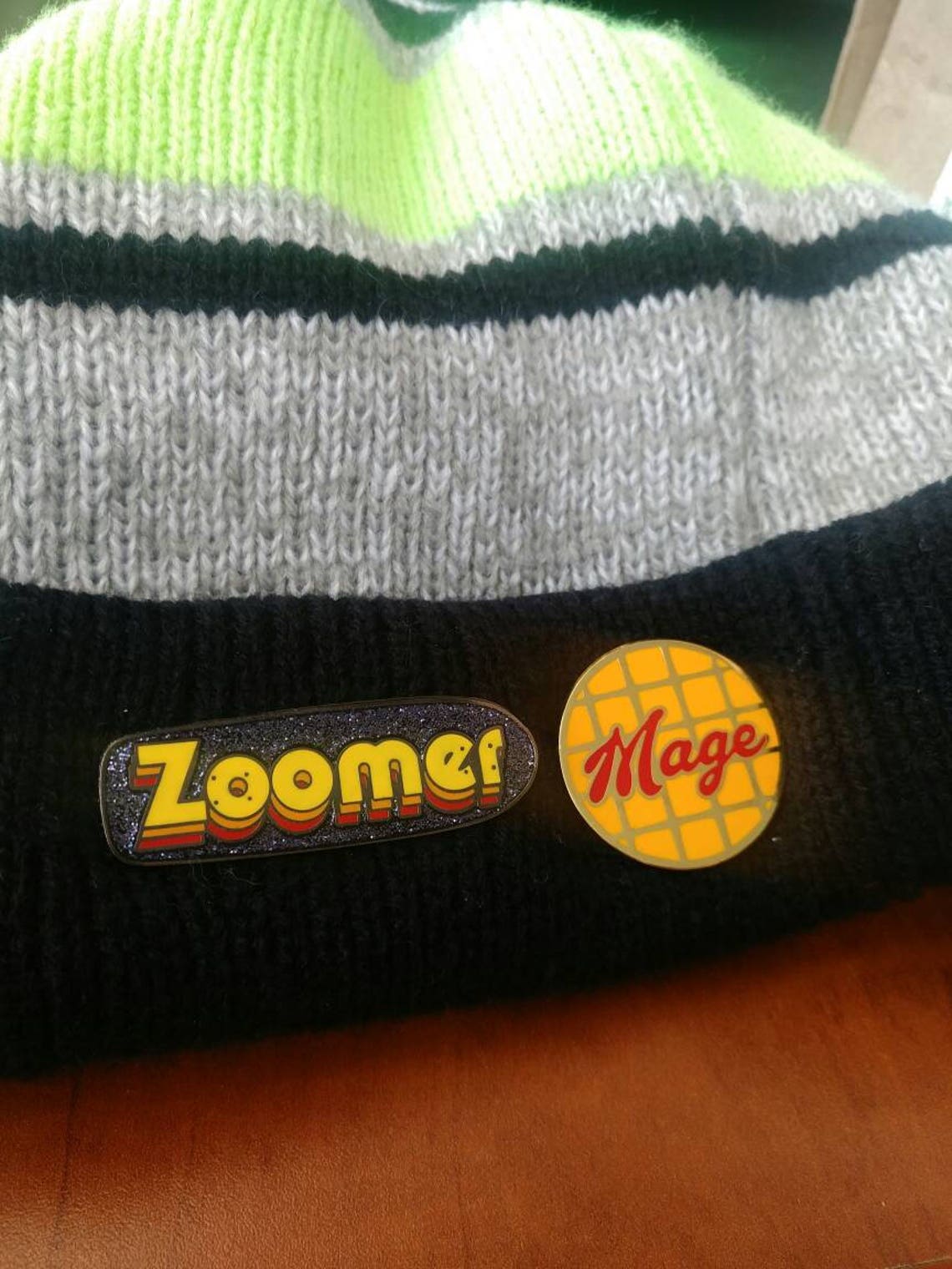 Stranger Things Max Inspired ZOOMER Skateboard Enamel Pin | Etsy