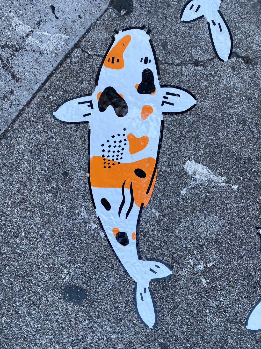Life Size Koi Decal #2 - Etsy
