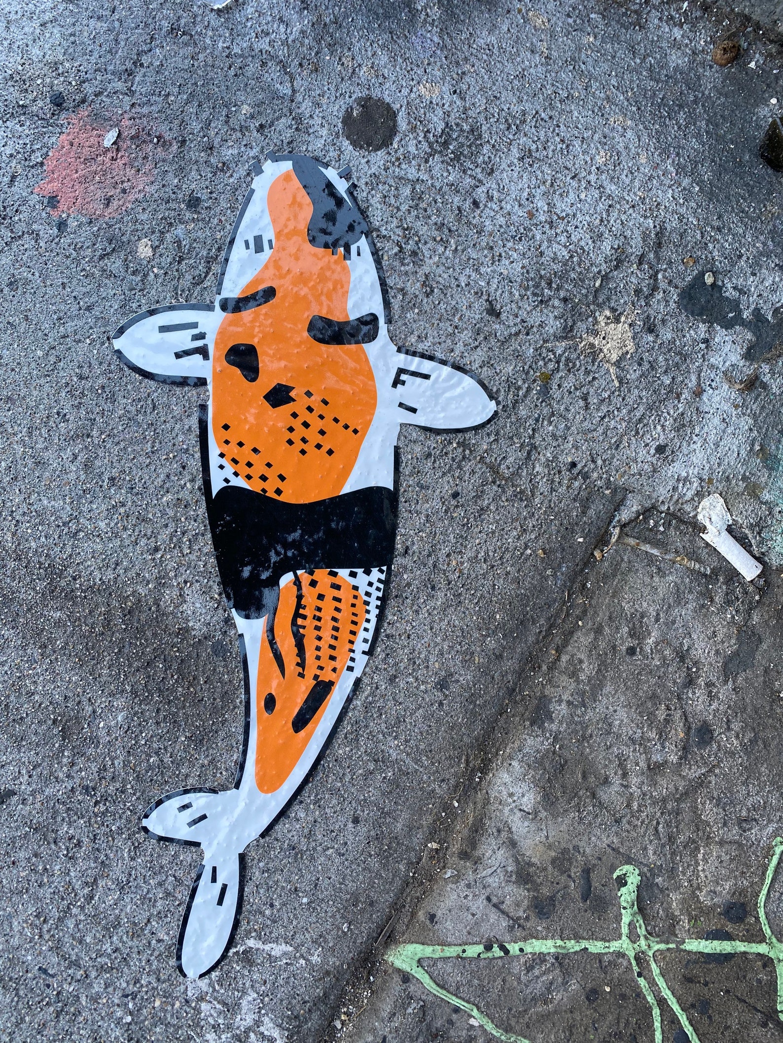 Life Size Koi Decal #5 - Etsy