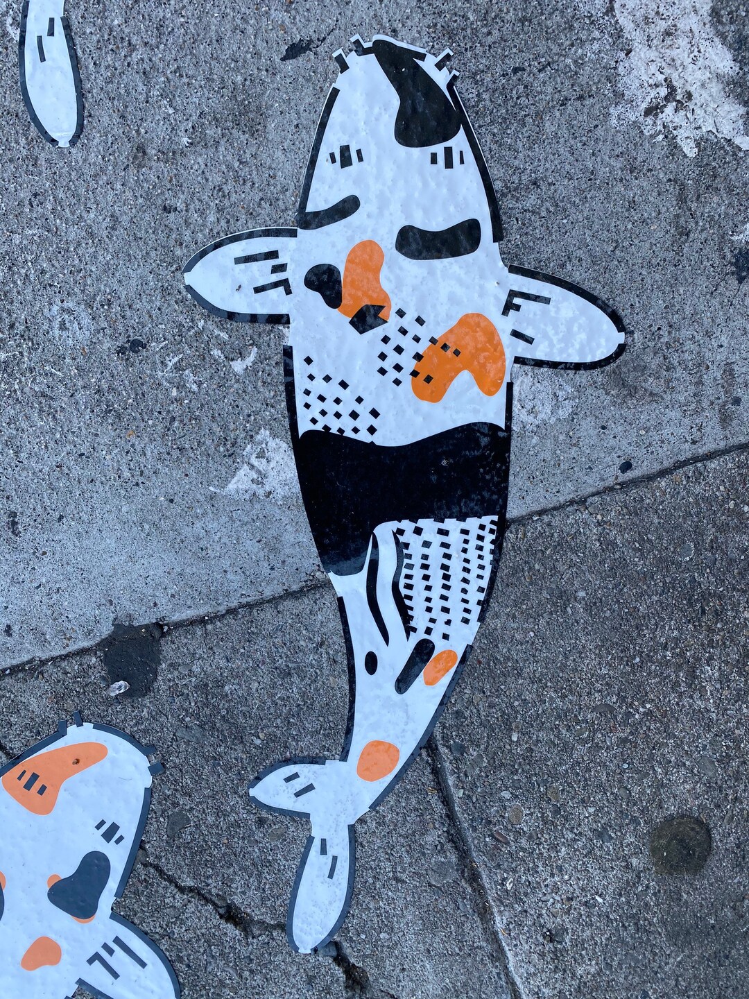 Life Size Koi Decal #3 - Etsy