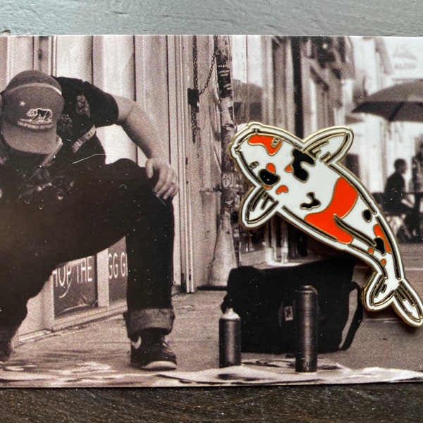 Graffiti Enamel Pin - Etsy