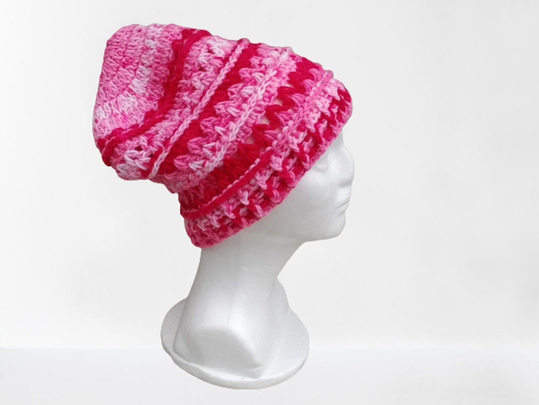 Boho Cap, Crochet Cap, Women's Cap, Slouchy Beanie, Slouchy Cap ...