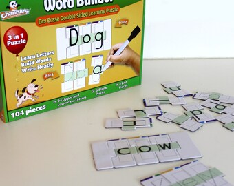 Double Word Puzzle - Etsy
