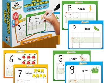 Jumbo Flash Cards - Etsy