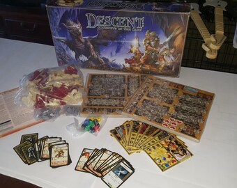 Descent Board Game - Etsy