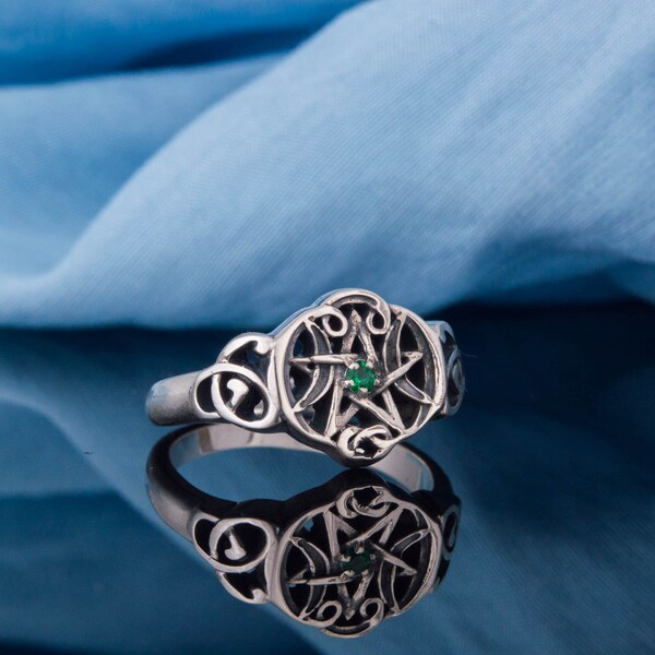 Wiccan Ring - Etsy