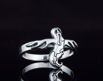 Ghost Ring Sterling Silver - Etsy