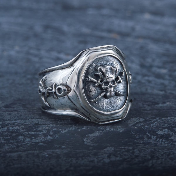 Pirate Ring - Etsy