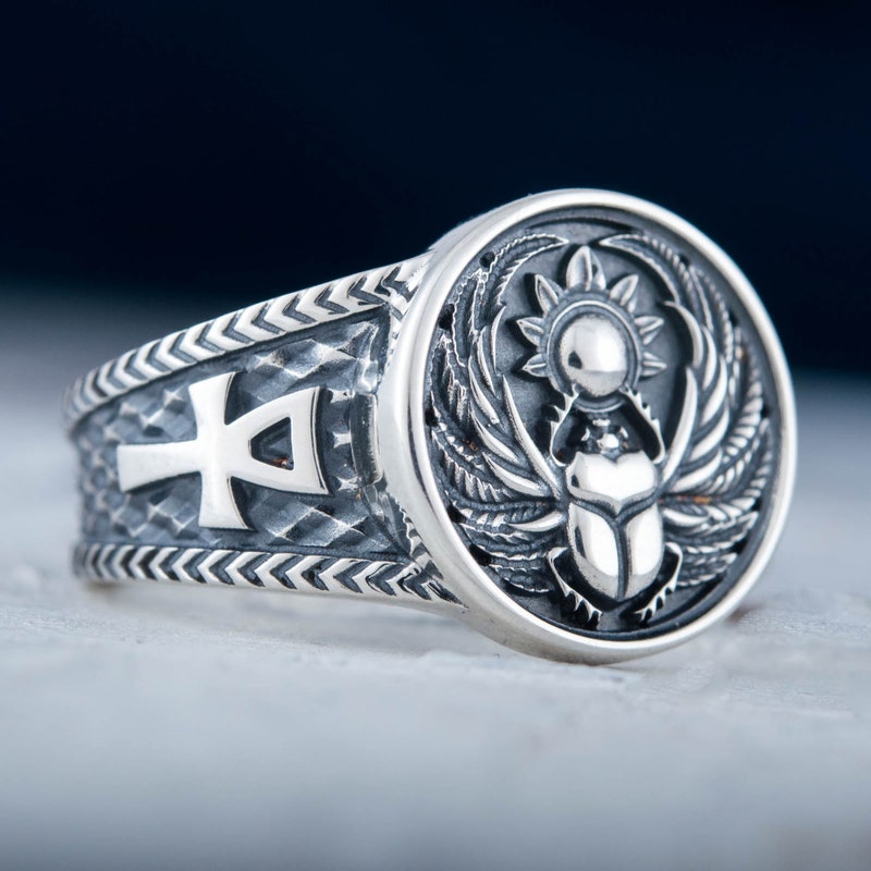 Scarab Ring - Etsy