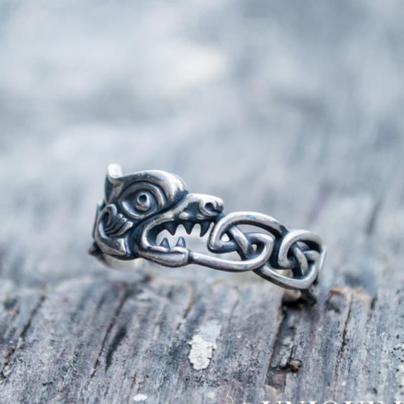 Wolf Ring - Etsy