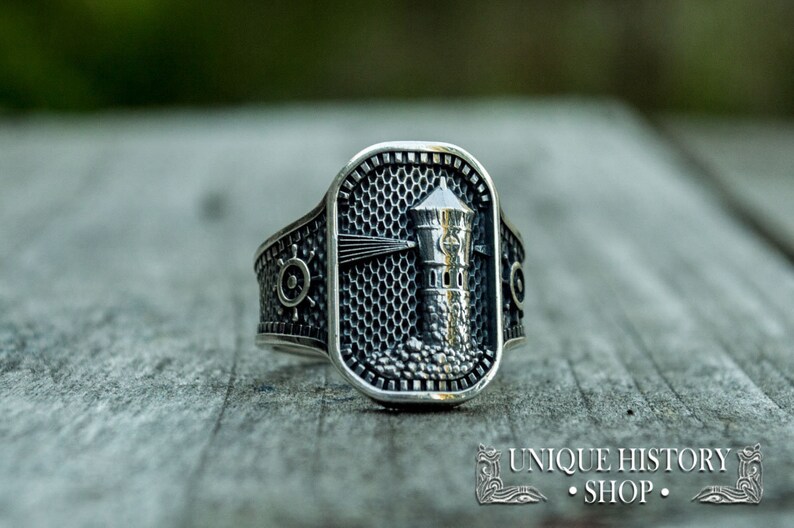 Lighthouse Ring - Silver Maritime Jewelry for the Lover of the Sea ...