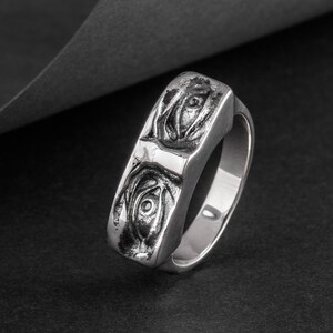 Michelangelo David Eyes Ring, Art Renaissance Statue Jewelry, Sculpture ...