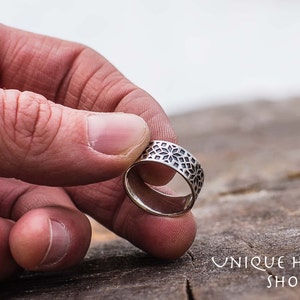 Ukrainian Ornament Ring, Ukrainian Pattern Ring, Silver Ukrainian Ring ...