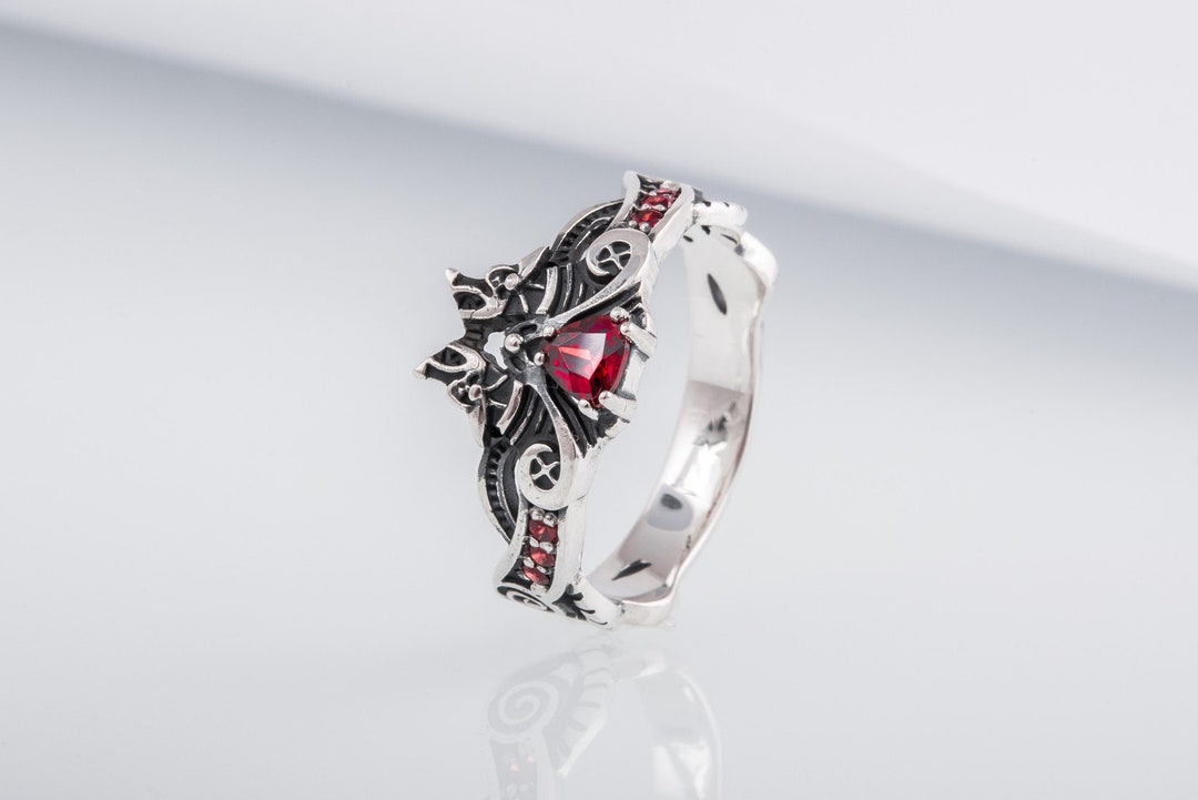 Fenrir Wolf Ring, Silver Viking Jewelry With Detailed Celtic Wolf ...