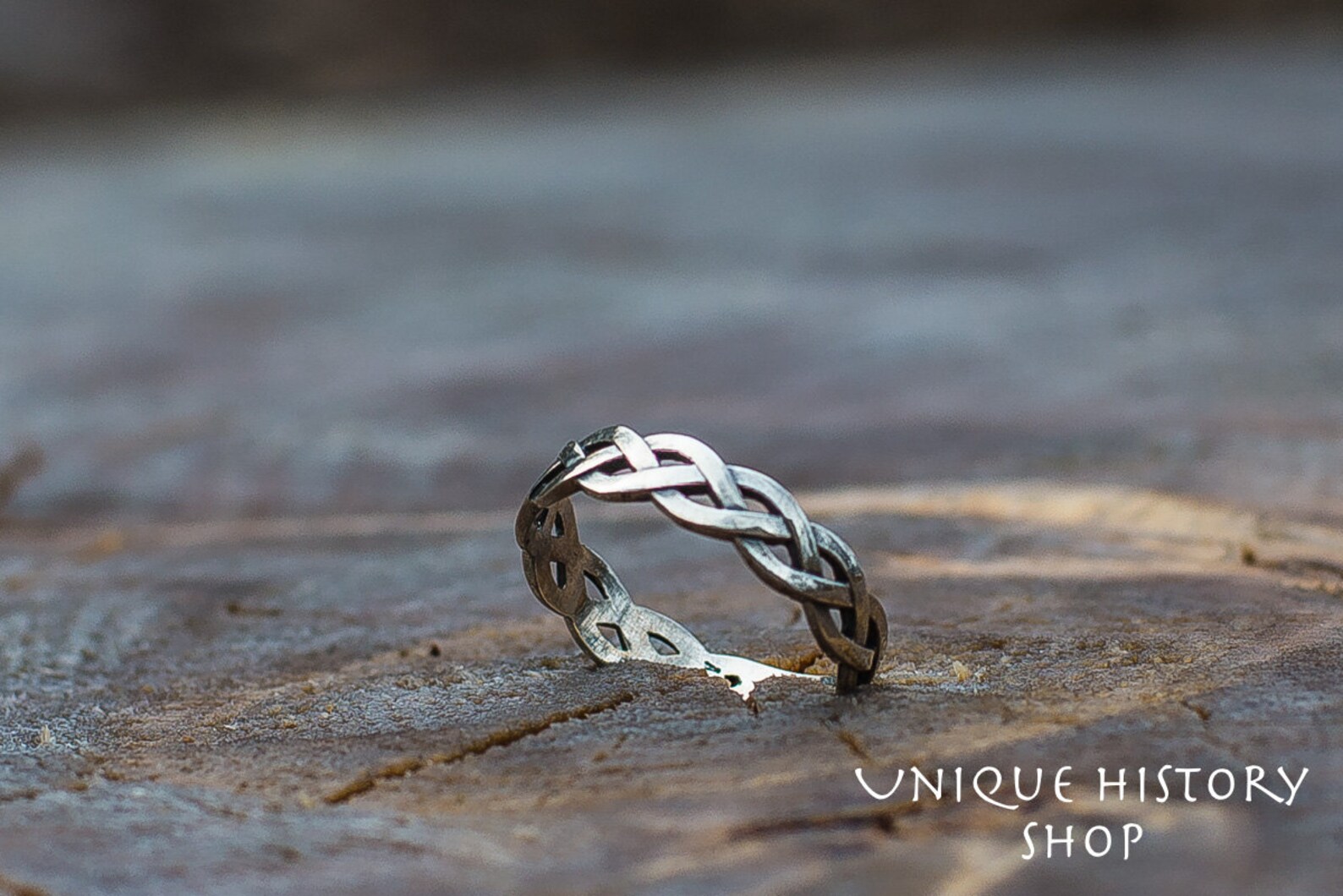 Silver Braided Ring Braided Knit Ring Simple Ornament Ring - Etsy