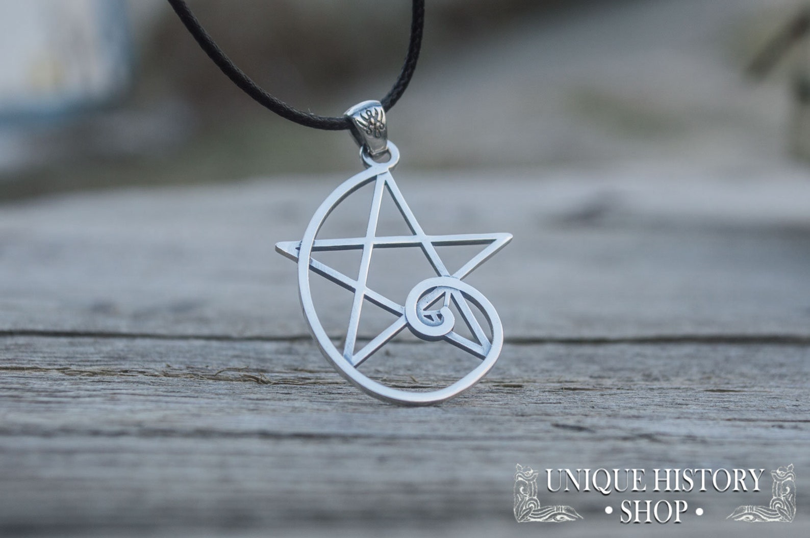 Fibonacci Pendant, Silver Golden Ratio Necklace, Fibonacci Sequence ...