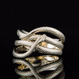 18k Gold Snake Ring Solid Gold Snake Jewelry Gold Animal - Etsy