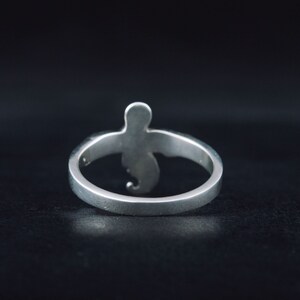 Silver Ghost Ring - Horror Jewelry With Deathly Charm Handmade ...