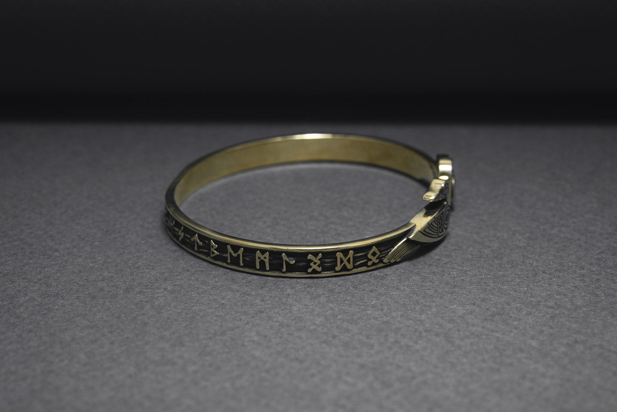 Bronze Odin's Ravens Bracelet Hugin and Munin Jewelry - Etsy