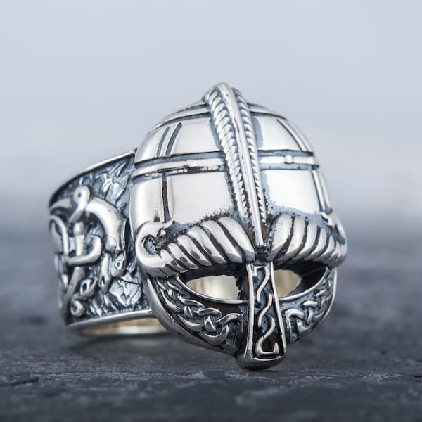 Helmet Ring - Etsy