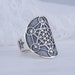 Metatron Cube Ring Silver Metatron Cube Sacred Geometry - Etsy