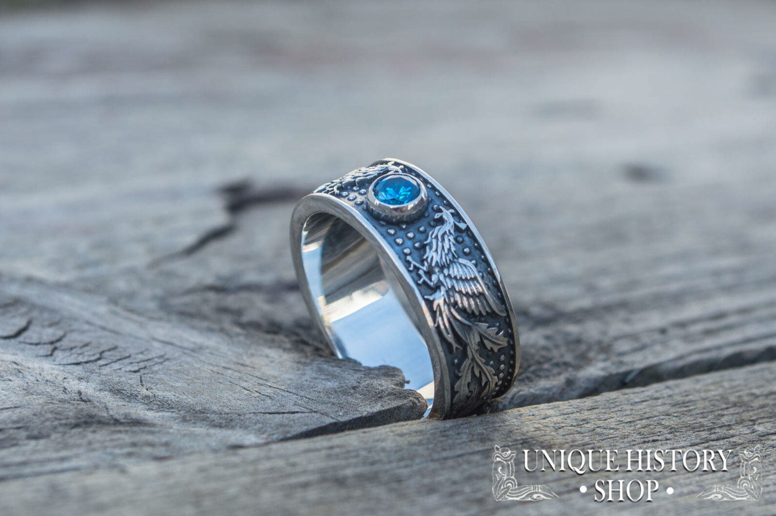 Phoenix Ring Firebird Ring 925 Silver Phoenix Jewelry Ring - Etsy