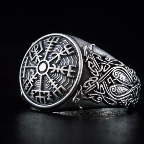 Norse Viking Mens Ring Scandinavian Norse Jewelry - Etsy