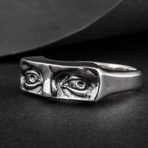 Michelangelo David Eyes Ring, Art Renaissance Statue Jewelry, Sculpture ...
