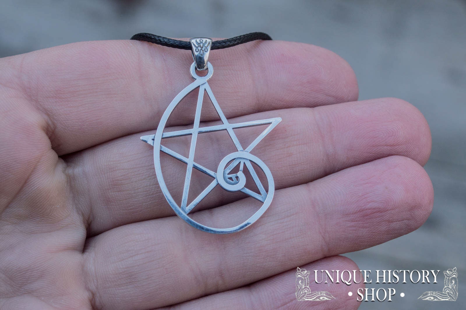 Fibonacci Pendant Silver Golden Ratio Necklace Fibonacci | Etsy