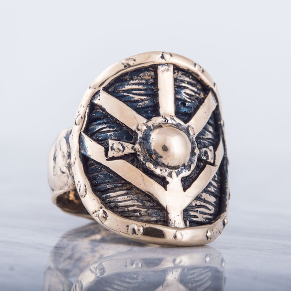 Shield Ring - Etsy