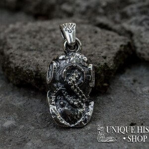 Silver Diving Suit Pendant, Atmospheric Diving Suit, Diver Pendant ...