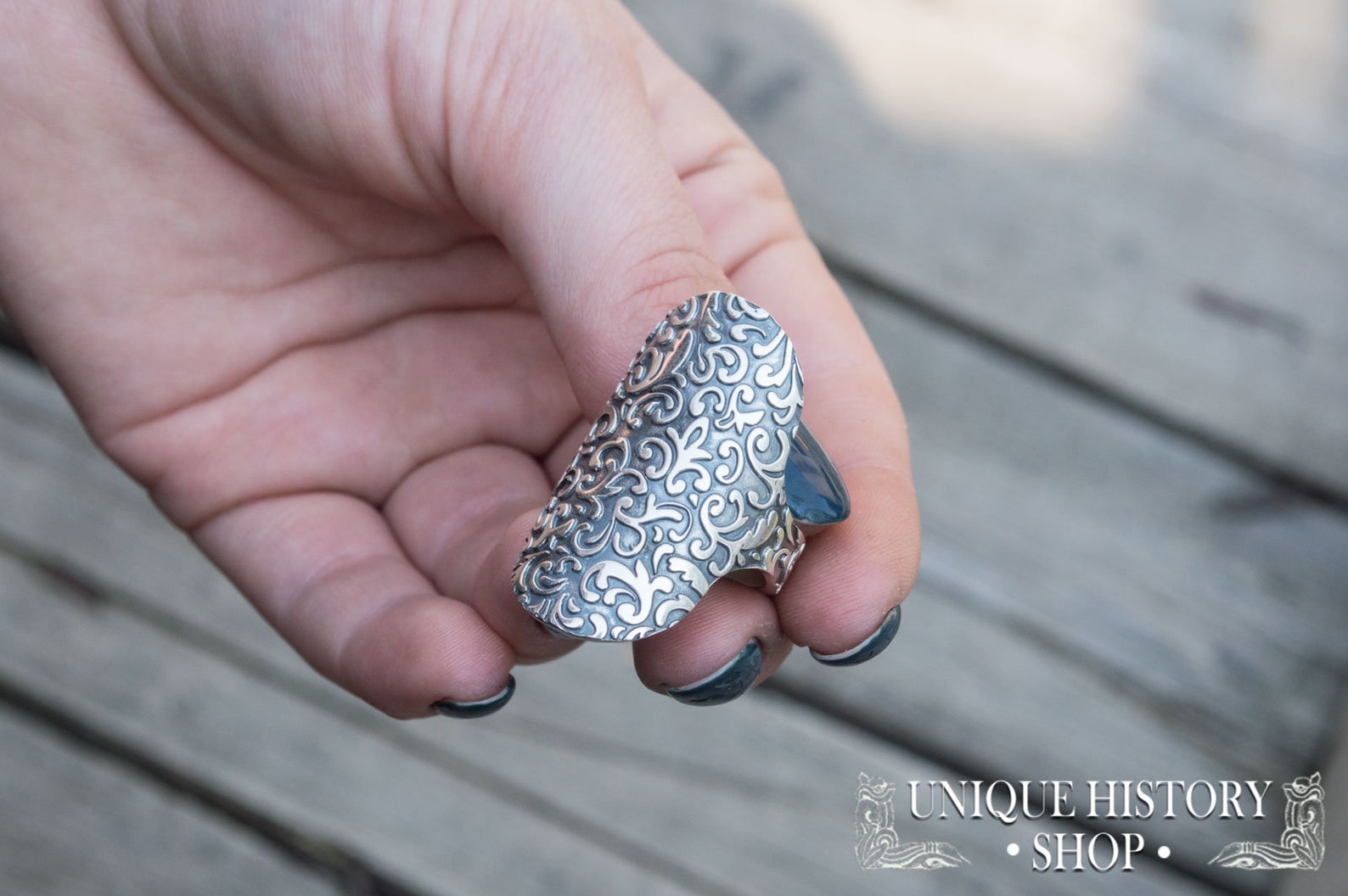 Bohemian Rings, Sterling Silver Boho Jewelry, Handmade Boho Ring ...