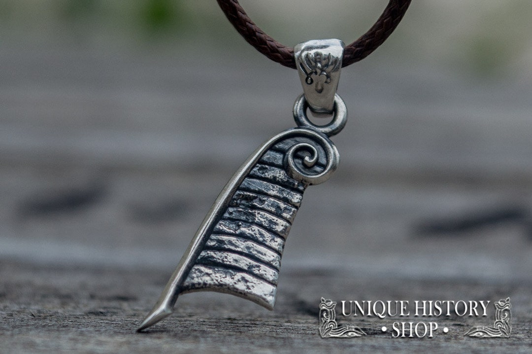 Feather of Maat Pendant, Egyptian Feather Necklace, Silver Egyptian ...