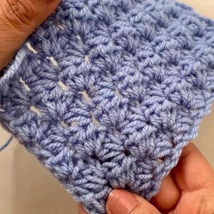 Bumpy Bliss Crochet Blanket Pattern: Beginner-friendly One-row Repeat ...