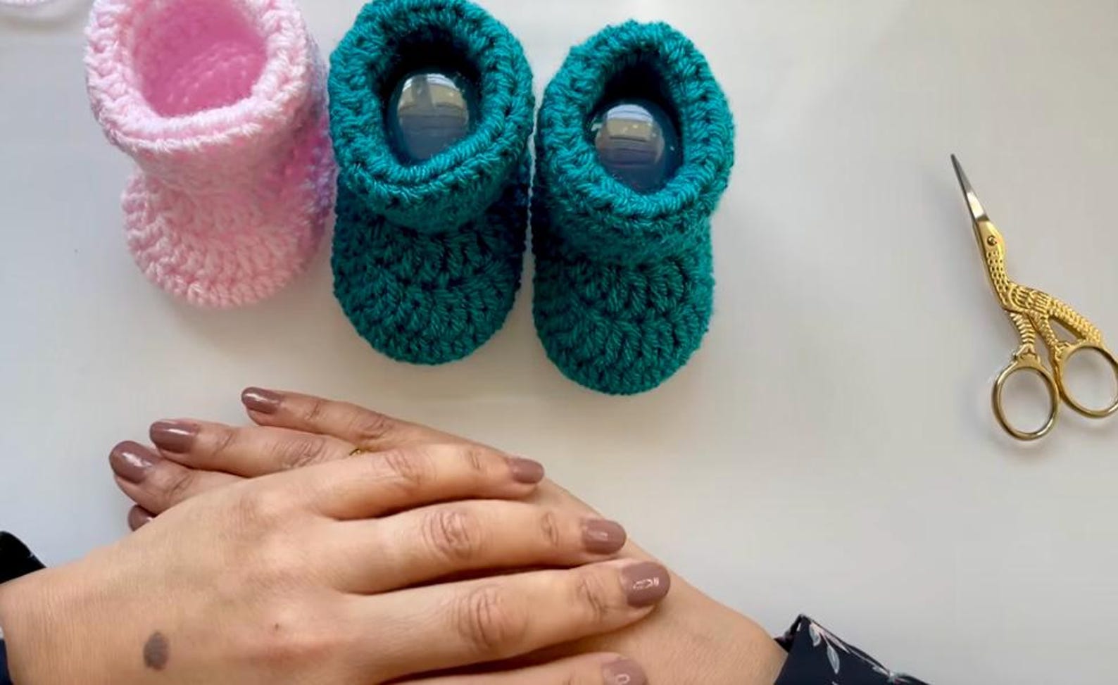 Crochet Pattern PDF Digital Download Baby Booties - 0-3 Months + Video ...