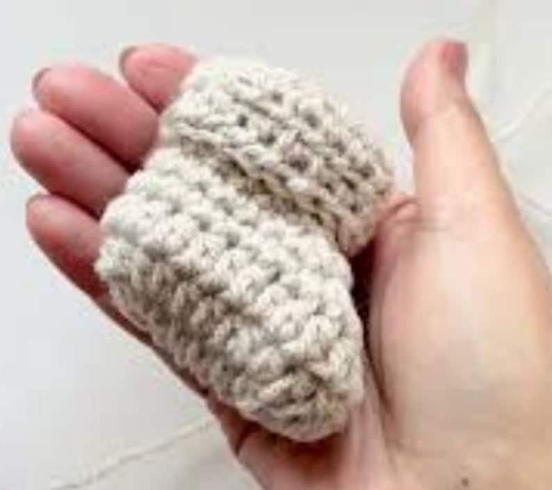Crochet Baby Booties Pattern - 2-inch Preemie & Doll Shoes (PDF ...
