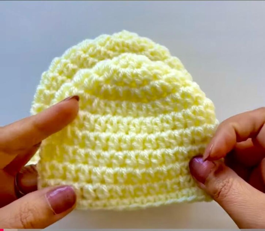 Crochet Preemie Baby Hat Pattern: 3-4 Lb, NICU Friendly (PDF Download ...