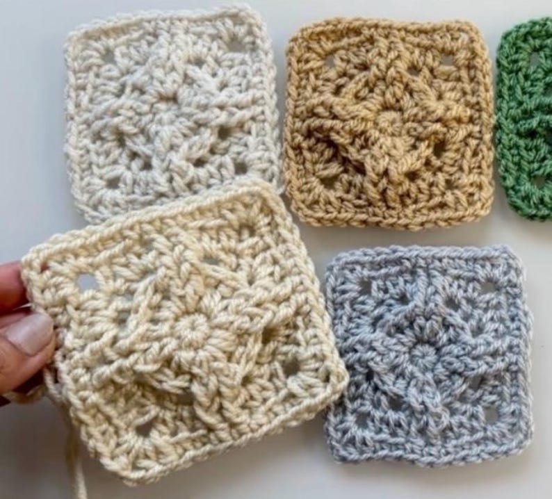 Crochet Pattern - PDF Download - Celtic Granny Square Pattern + Video ...