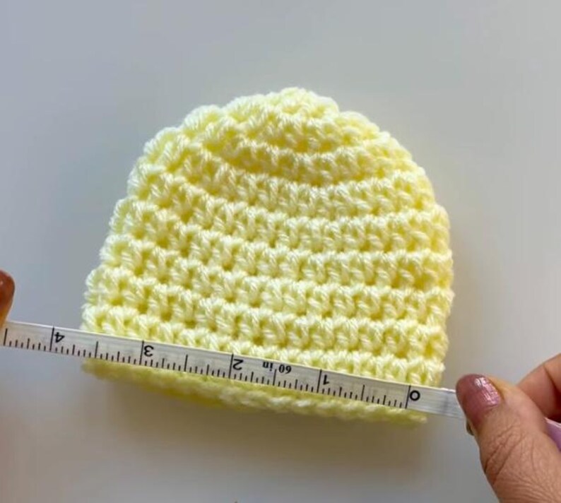 Crochet Preemie Baby Hat Pattern: 3-4 Lb, NICU Friendly (PDF Download ...