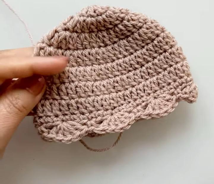 Crochet Preemie Hat Pattern Scalloped & Ribbed Edging (PDF Download ...