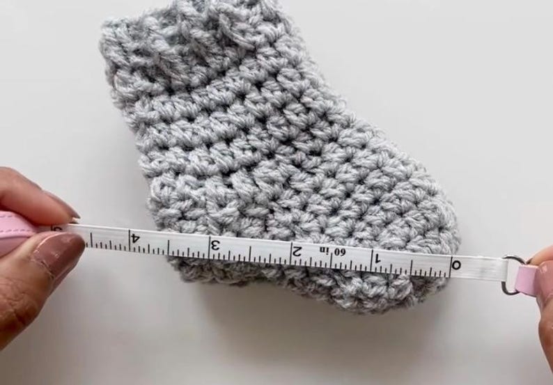 Crochet Pattern PDF Download- Crochet Easy Baby Socks 0-3 Months ...