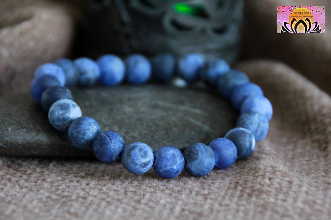 Sodalite Bracelet | COMMUNICATION CONFIDENCE INTELLIGENCE | Throat ...
