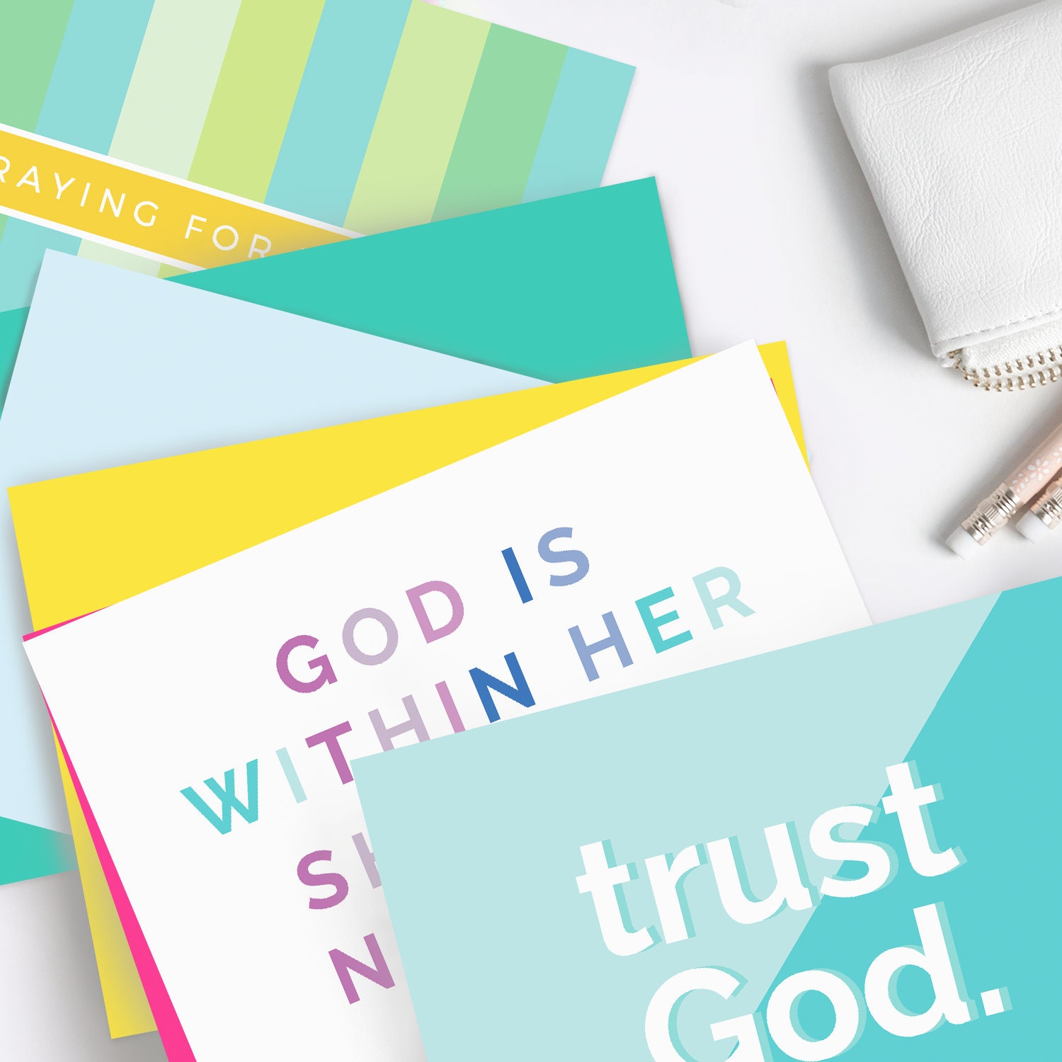 Printable Faith Encouragement Postcard Set | Printable Cards | 5.8x4.1 ...