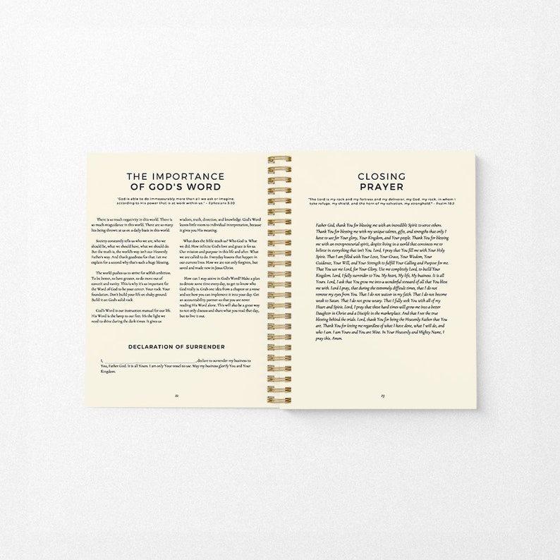 Godly Entrepreneurship Devotional | Christian Devotional | 8.5x11 ...