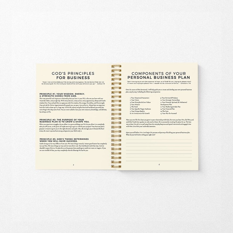 Godly Entrepreneurship Devotional | Christian Devotional | 8.5x11 ...