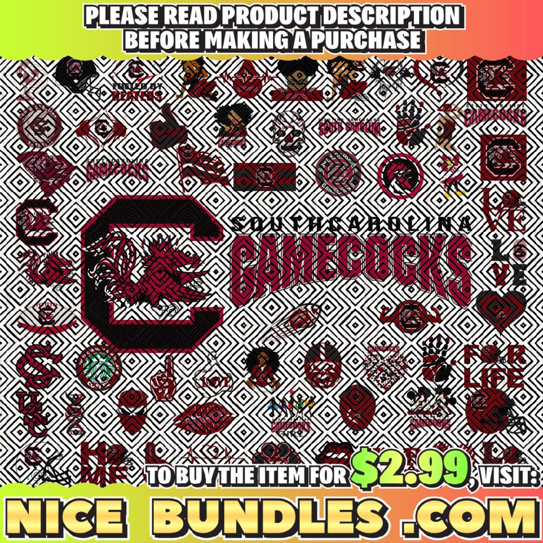 61 Files South-carolina-gamecocks Team Bundle Svg, South Carolina ...