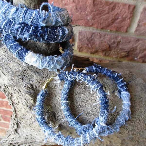Denim Bracelet - Etsy